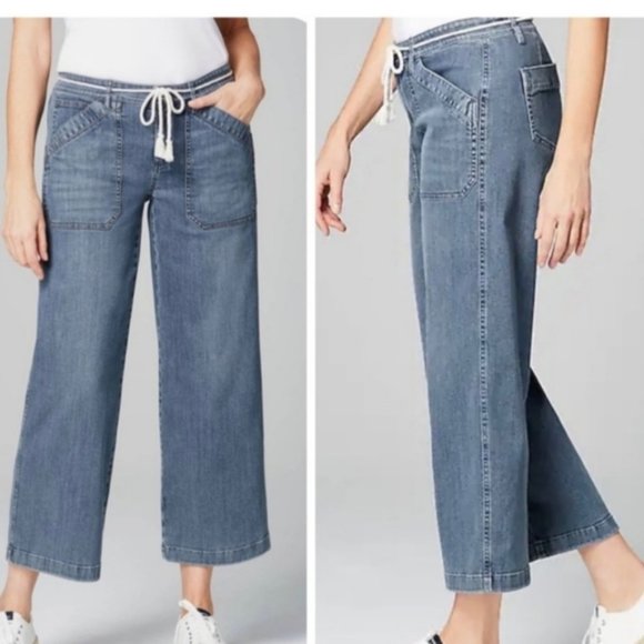 J. Jill | Pants & Jumpsuits | J Jill Denim Nantucket Full Leg Crop ...